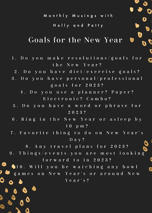Monthly Musings: Goals for the New Year {Dec. 2022) - Sunny Side